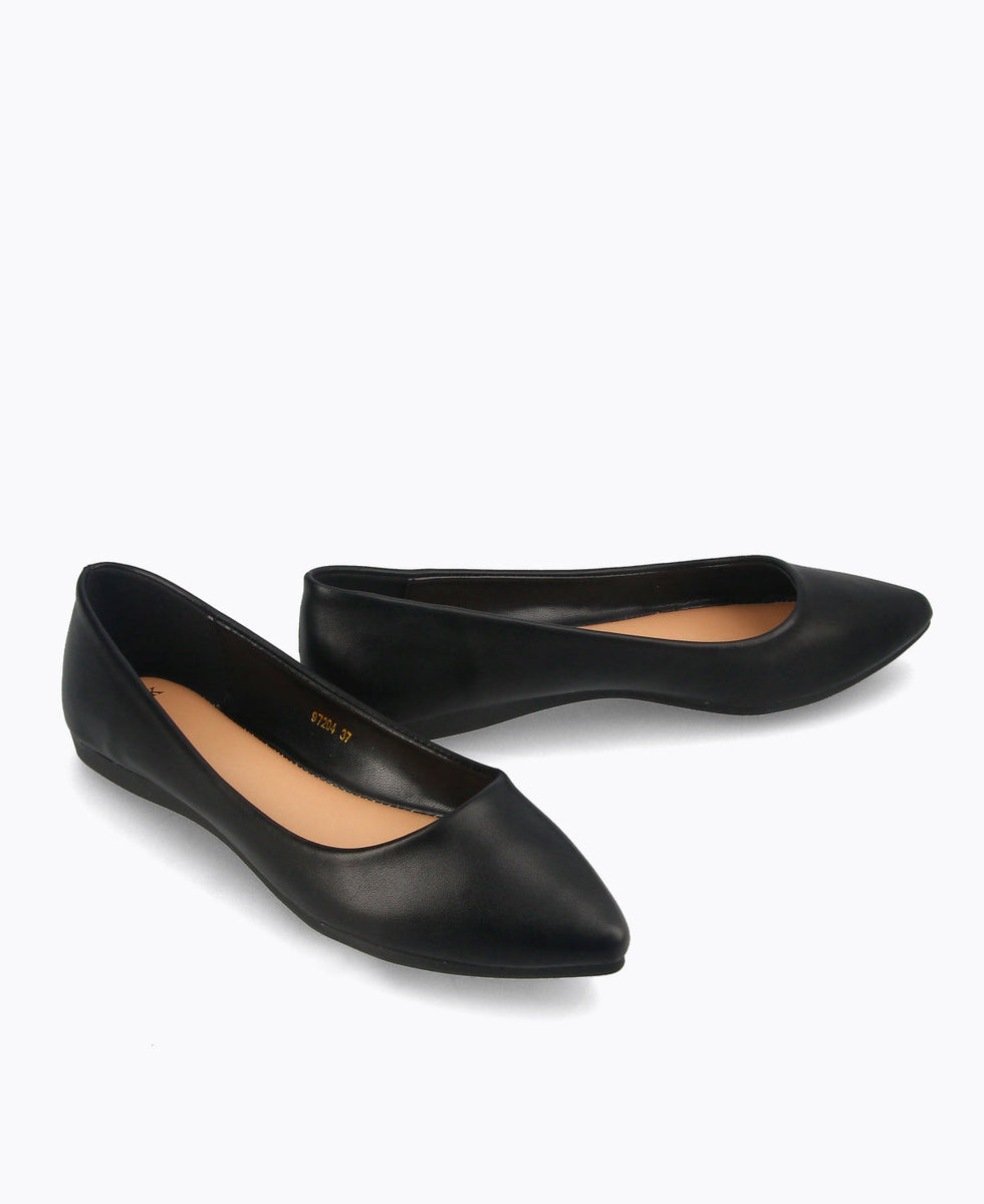 Ingrid Flat Pumps - Black – DMK