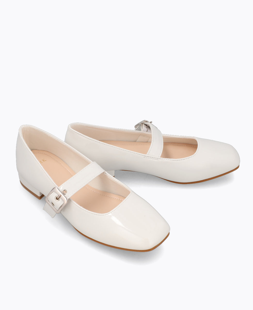 Lynette Mary Janes - Beige – DMK