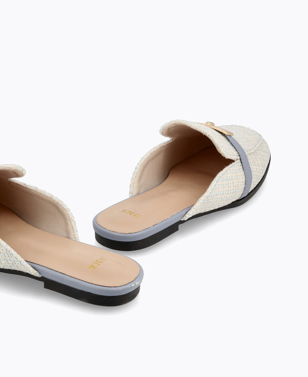 Morgan Mule Loafers - Blue – DMK