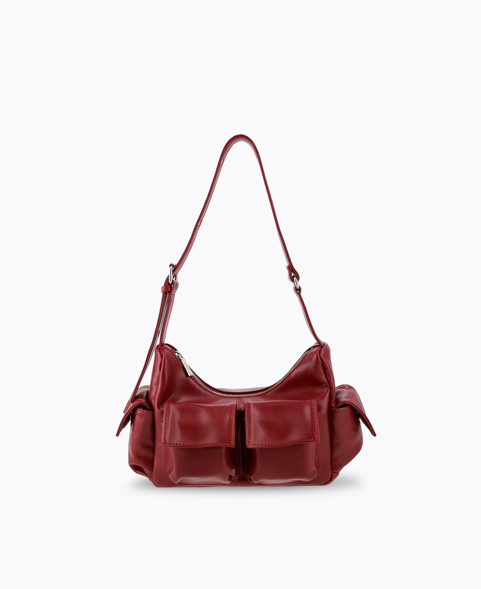 Karina Shoulder Bag - Maroon – DMK