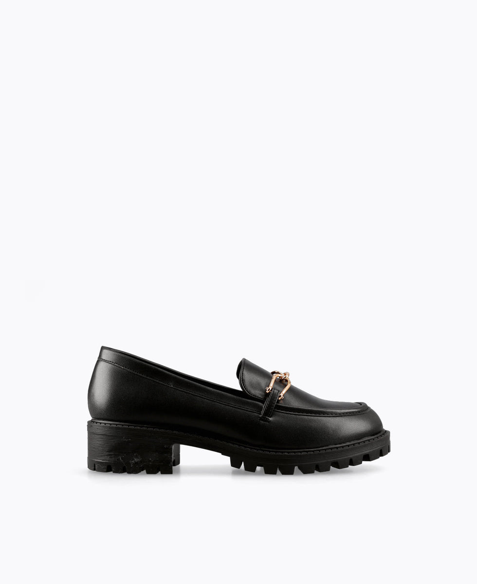 Alice Platform Loafers - Black – DMK